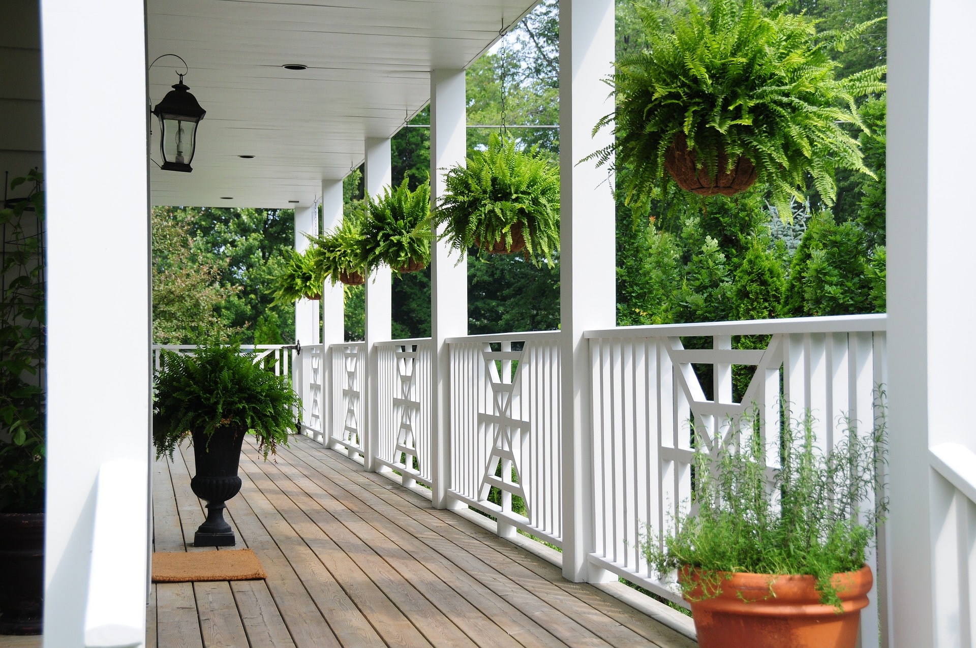 porch-with-wood-deck-and-wood-railings-2-min | Landscaping Baton Rouge ...